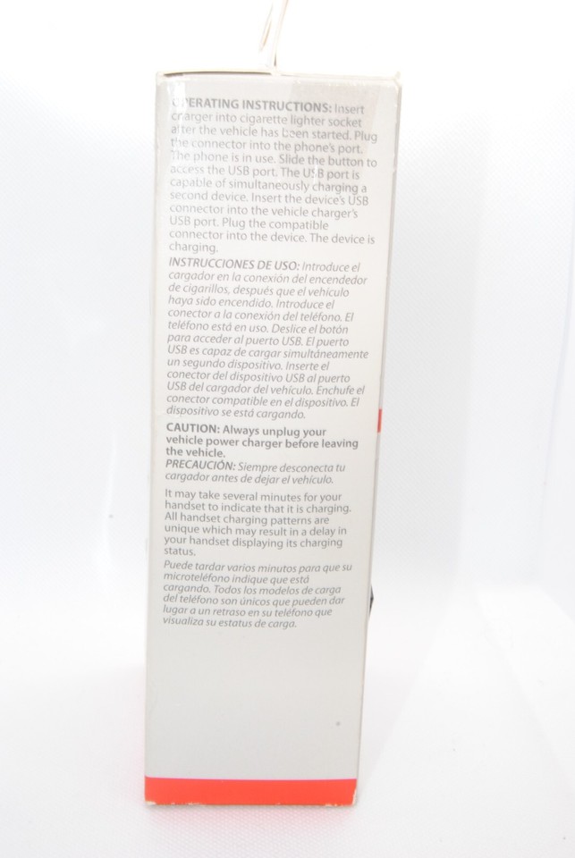 Verizon Wireless 31-1019-01-VW Vehicle Charger with USB Port (NIB) | eBay