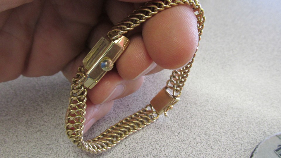 Estate Eloga Bracelet watch 14k Gold Circa 1950s Make Offer | eBay