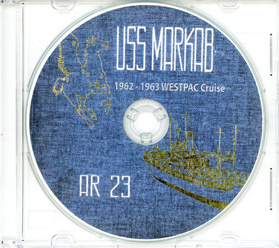 USS Markab AR 23 1962 - 1963 WESTPAC Cruise Book CD | eBay