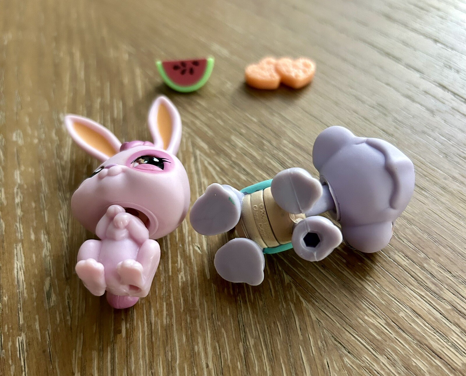 Littlest Pet Shop LPS Authentic Walmart Exclusive #907 Bunny #908 ...