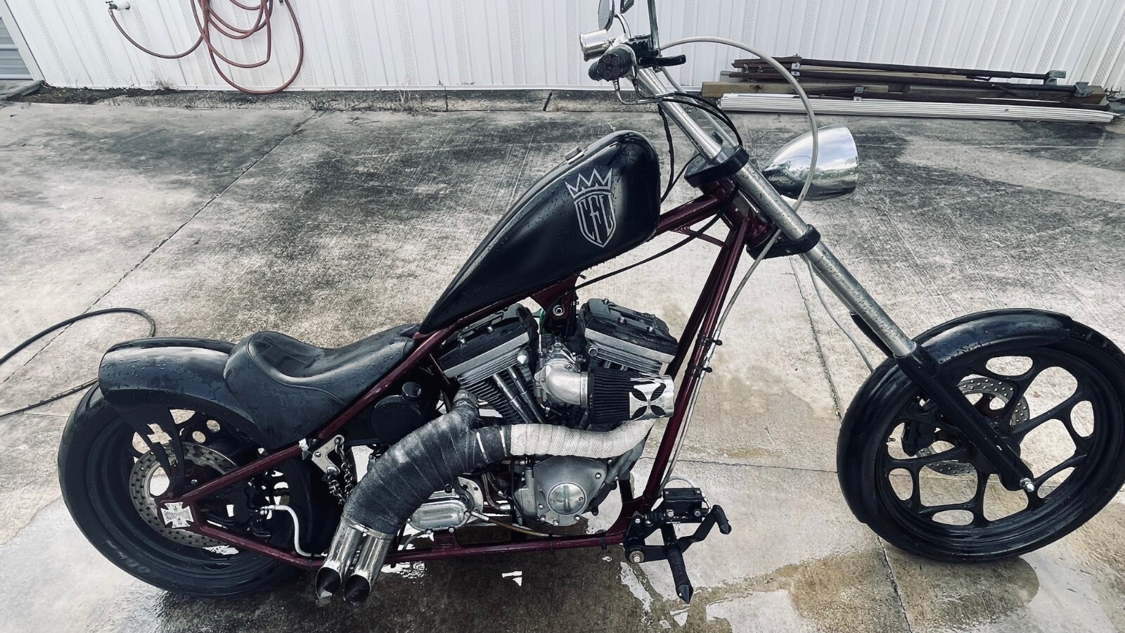 2002 Custom Built Motorcycles Chopper | eBay