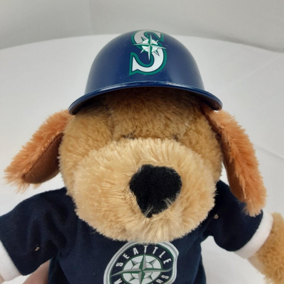 Seattle Mariners Dog Teddy Bear Hard Helmet Uniform Good Stuff 2008 ...