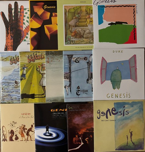 Genesis: Studio Album Vinyl Collection 13 Albums / 15 LPs / New! | eBay UK