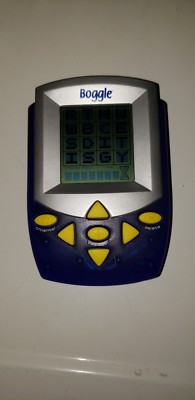 Boggle Hand Electronic Held Word Game Parker Brothers guc tested | eBay