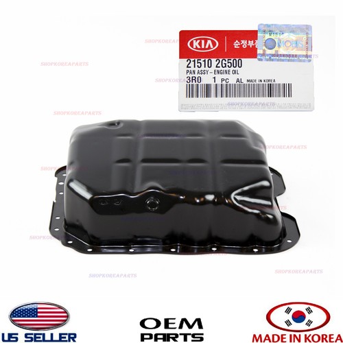 ENGINE OIL PAN 【GENUINE】 FOR VARIOUS HYUNDAI KIA 2.0L 2.4L 2008-2014 ...