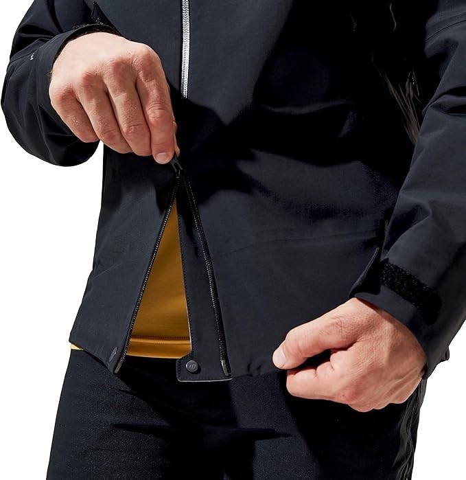 Berghaus Premium Men's Highland Storm 3L Waterproof Black Hooded Jacket ...