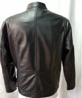 Men Two Tone Biker Leather Jacket Men Cream and Black Fashion Jacket | eBay