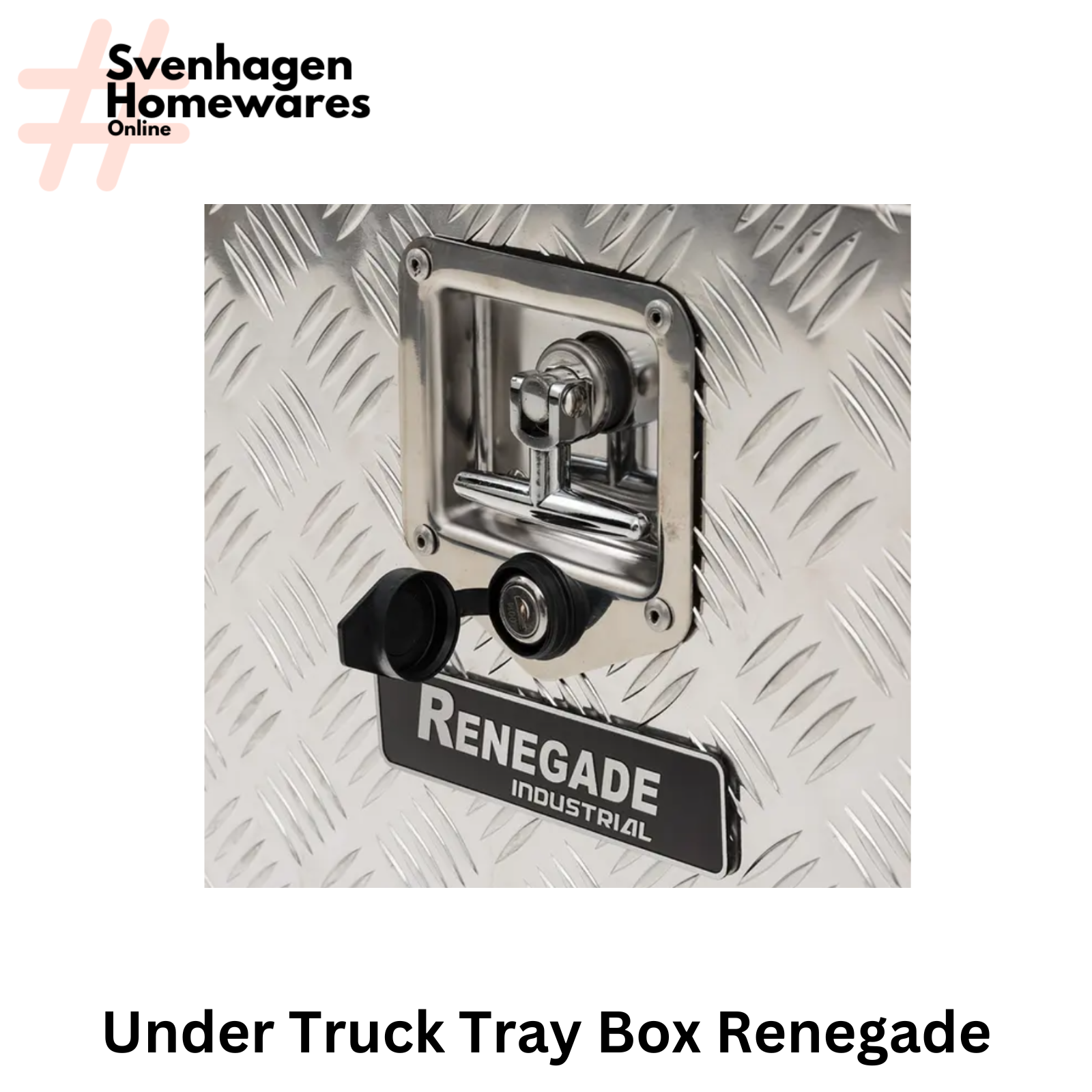 Renegade Industrial 600mm Aluminium Under Truck Tray Box | eBay Australia