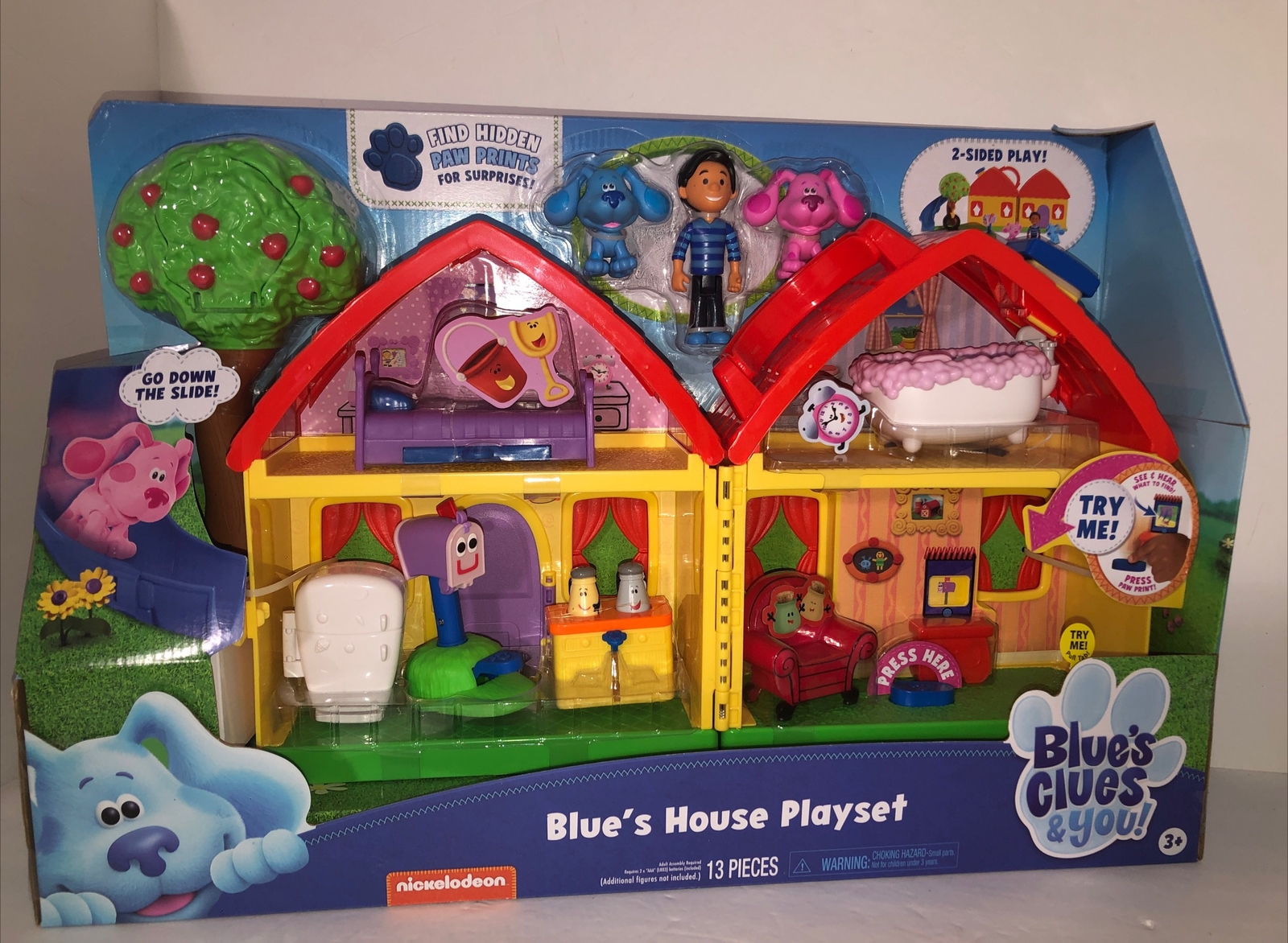 Nickelodeon Blue's Clues and You! Blue's House Playset for sale online ...
