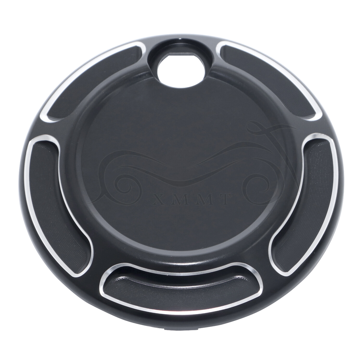 Black CNC Aluminum Fuel Tank Console Door Cover Fit For Harley Road ...