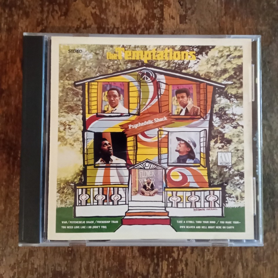The Temptations Psychedelic Shack CD Motown 1992 | eBay