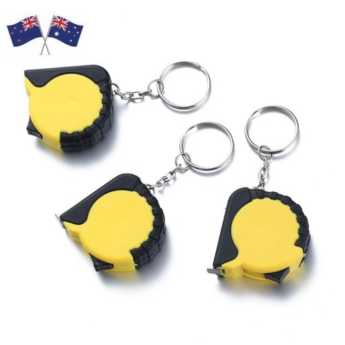 With Keychain Tape Measure Measuring Tool Small Steel Ruler Carpentry ...
