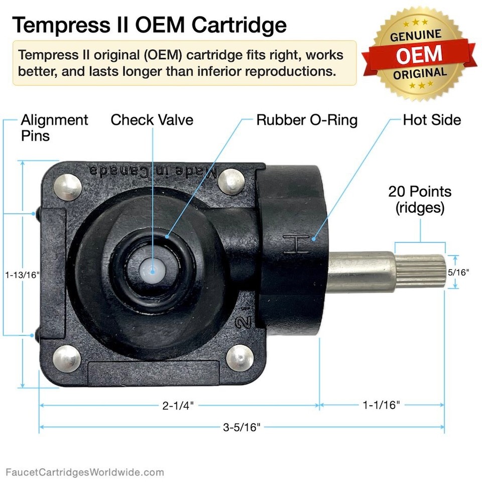 Tempress II Genuine Original OEM Cartridge with Delivery Outside North ...