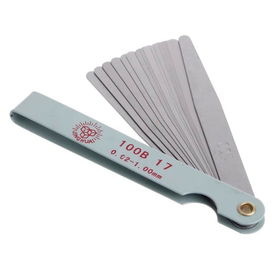 Jeu de Cales Précision Jauge Epaisseur 0.02-1mm Réglage Soupape Moteur ...