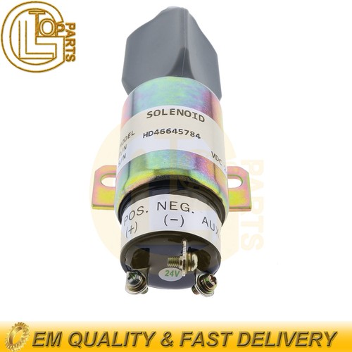Fuel Stop Solenoid 24V 1751-24E7U1B1S5A SA-3766-T for Cummins Engine ...