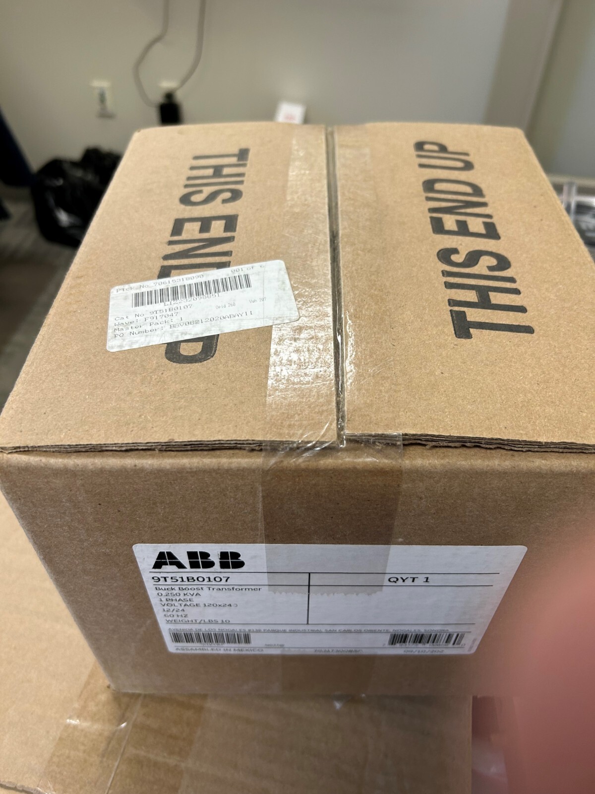 GE 9T51B0107 1-Phase Copper Type QB Buck-Boost Transformer 120/240-V | eBay