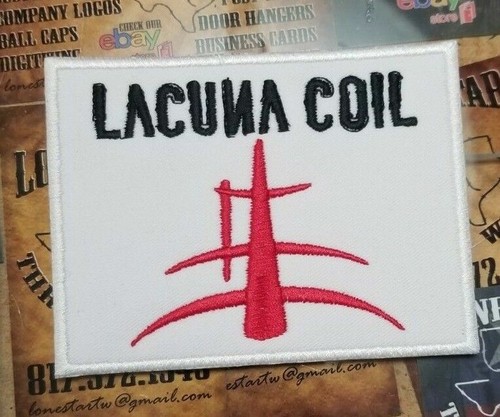 EMBROIDERED LACUNA COIL GOTH METAL BAND PATCH (Please Read Ad) | eBay