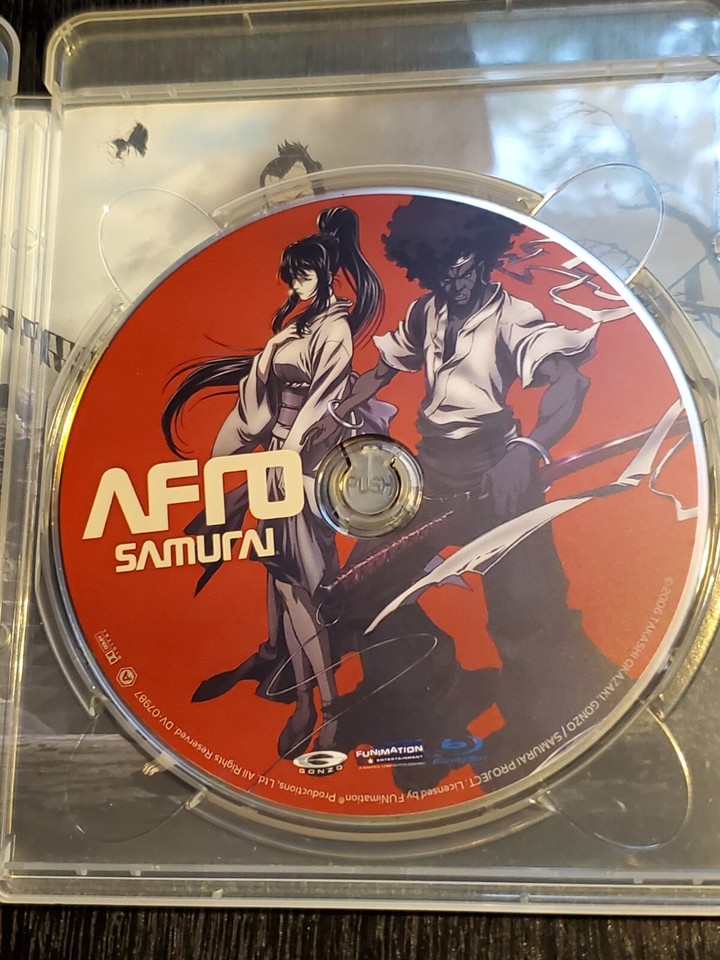 Afro Samurai (Director's Cut) (Blu-Ray) RZA & Samuel L. Jackson Anime ...