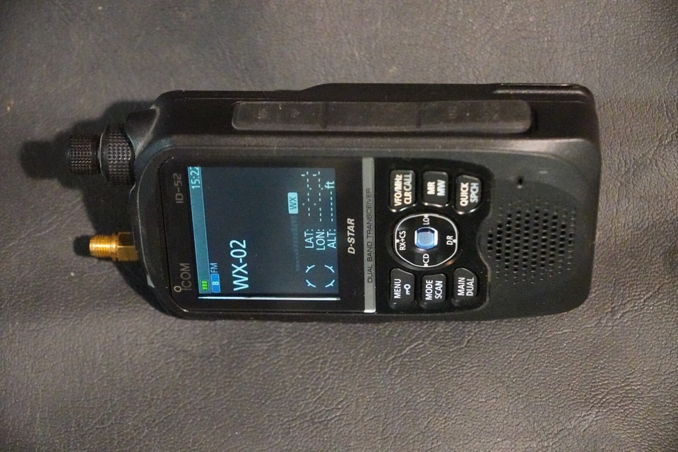 Icom ID-52 HAM MARS Digital Handheld Transceiver Radio 4909723151340| eBay