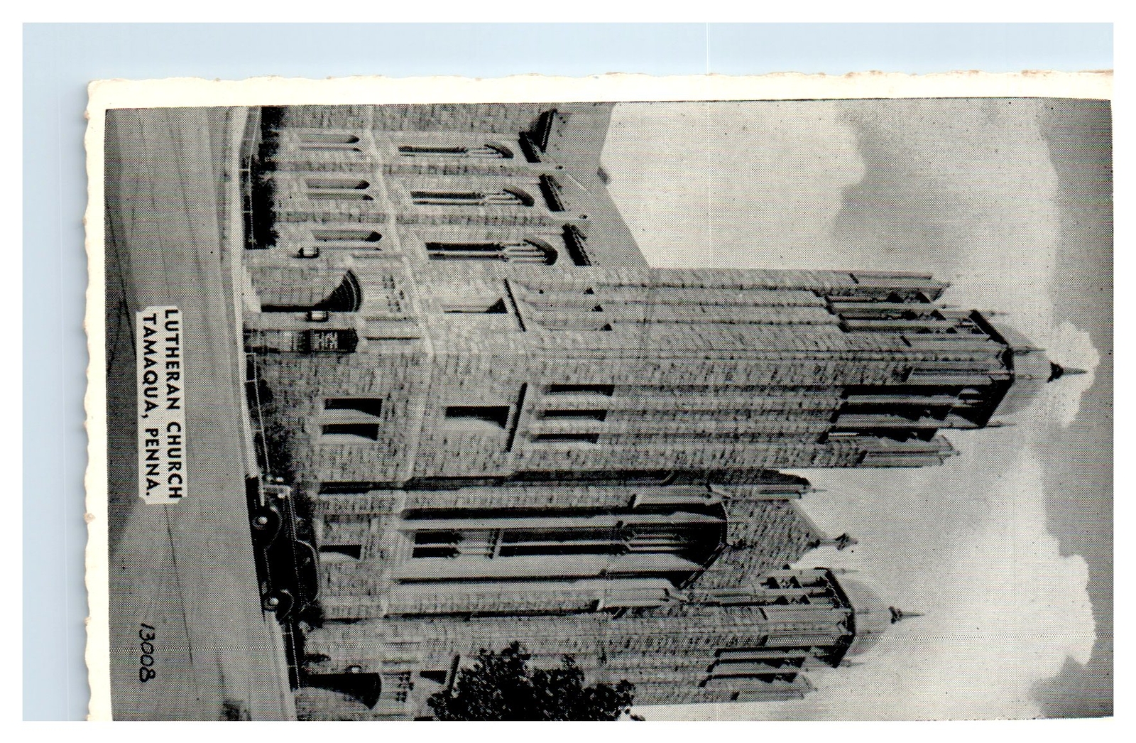 TAMAQUA, PA Postcard - LUTHERAN CHURCH PENNA | eBay