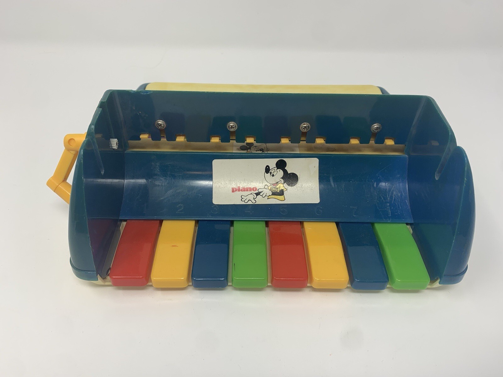 RARE Vintage 1983 Mickey Mouse Mickey's Music Machine Piano/Xylophone ...