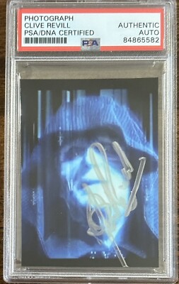 STAR WARS EMPEROR PALPATINE CLIVE REVILL SIGNED PHOTOGRAPH PSA DNA ...