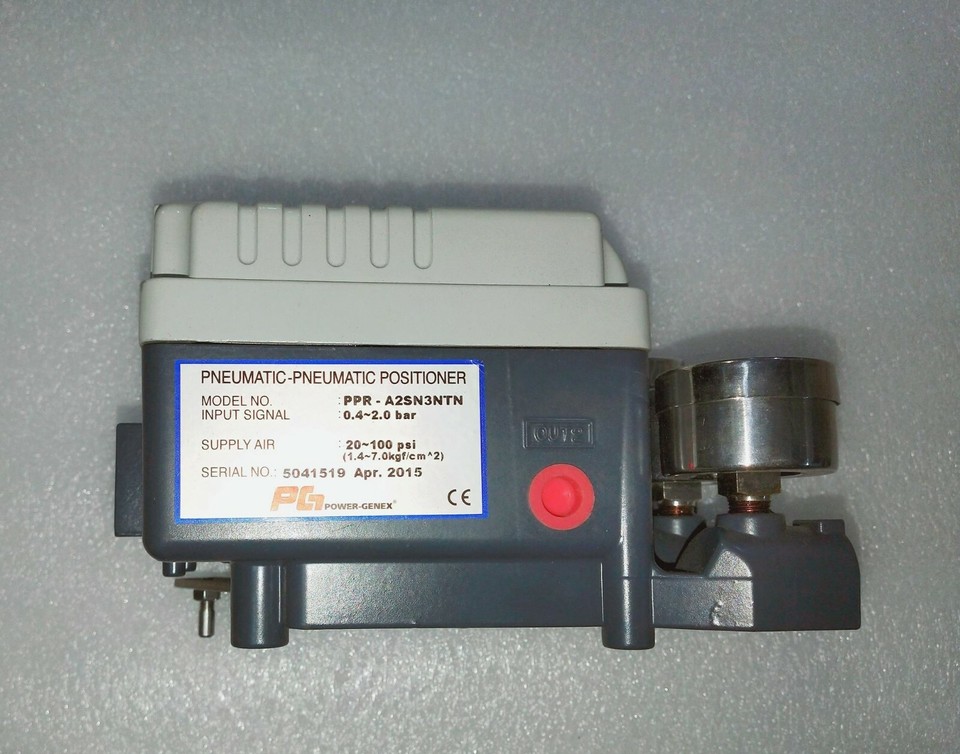 Pneumatic-Pneumatic positioner PPR-A2SN3NTN input 0.4-2.0bar Power ...