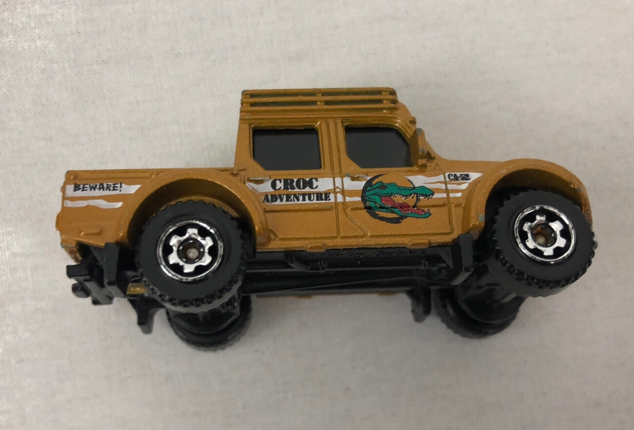 2006 Matchbox Croc Adventure Swamp Raider 4X4 Truck 1/64 Loose Tan | eBay