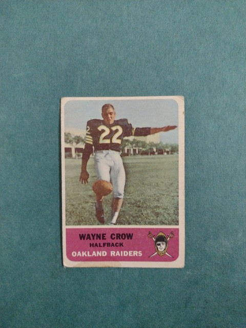 1962 Fleer - #73 Wayne Crow for sale online | eBay