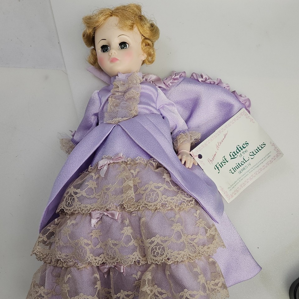 Madame Alexander First Lady Doll Collection Series IV Lucretia Garfield ...