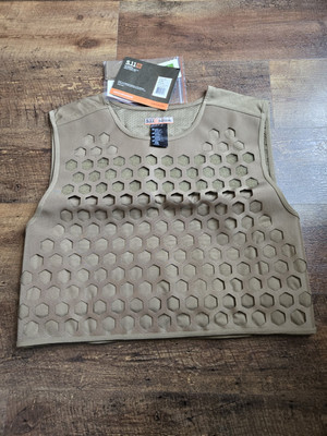 5.11 Tactical Hexgrid Uniform Outer Carrier Soft Armor Sandstone L / XL ...