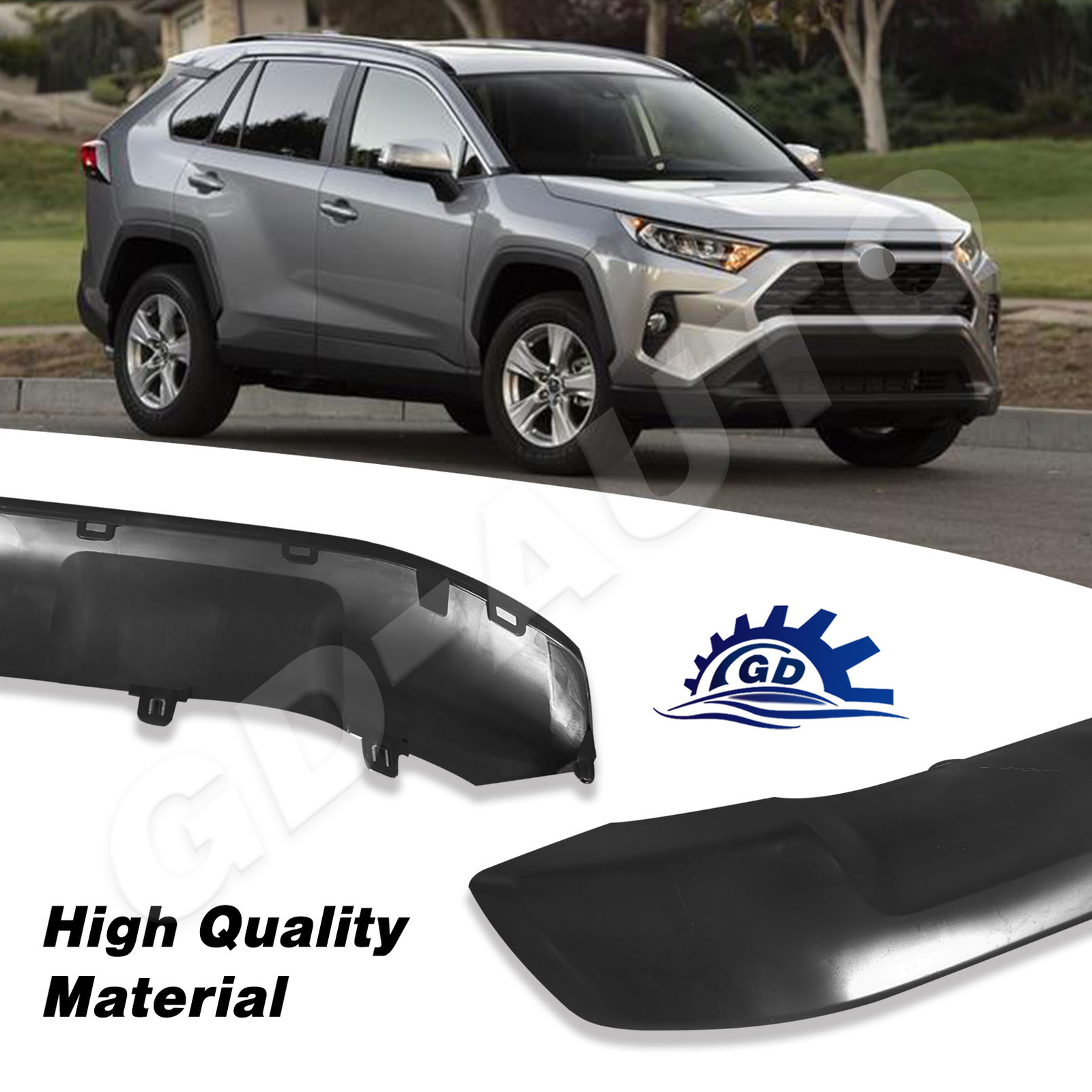 Fits 2019-2024 Toyota Rav4 XLE LE Front Bumper Lower Valance Cover ...