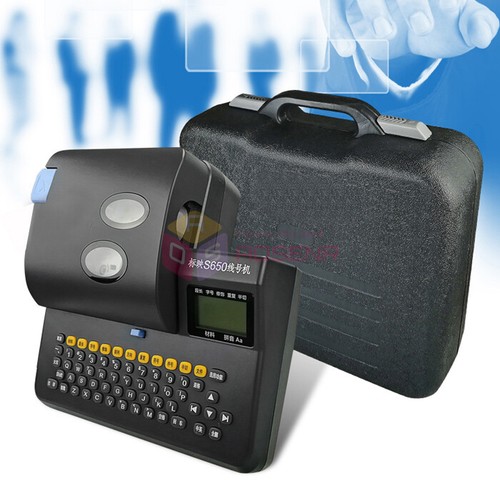 PVC Heat Shrinkable Tubing Printer S-650 Casing Pipe Marking Tube Press ...