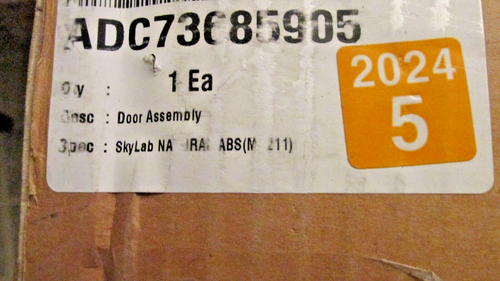 LG WASHING MACHINE DOOR ASSEMBLY - OEM Part No. ADC73685905 - NEW (Open ...