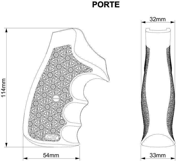Bold Grip EDC Multiframe Revolver Grip, Fits Taurus Large Frame Models ...