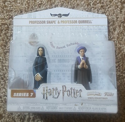 Snape & Quirrell Harry Potter Funko Series 7 Vinyl Figures Hero World ...
