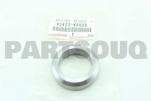 4242360020 Genuine Toyota RETAINER, REAR AXLE BEARING, INNER, RH/LH ...