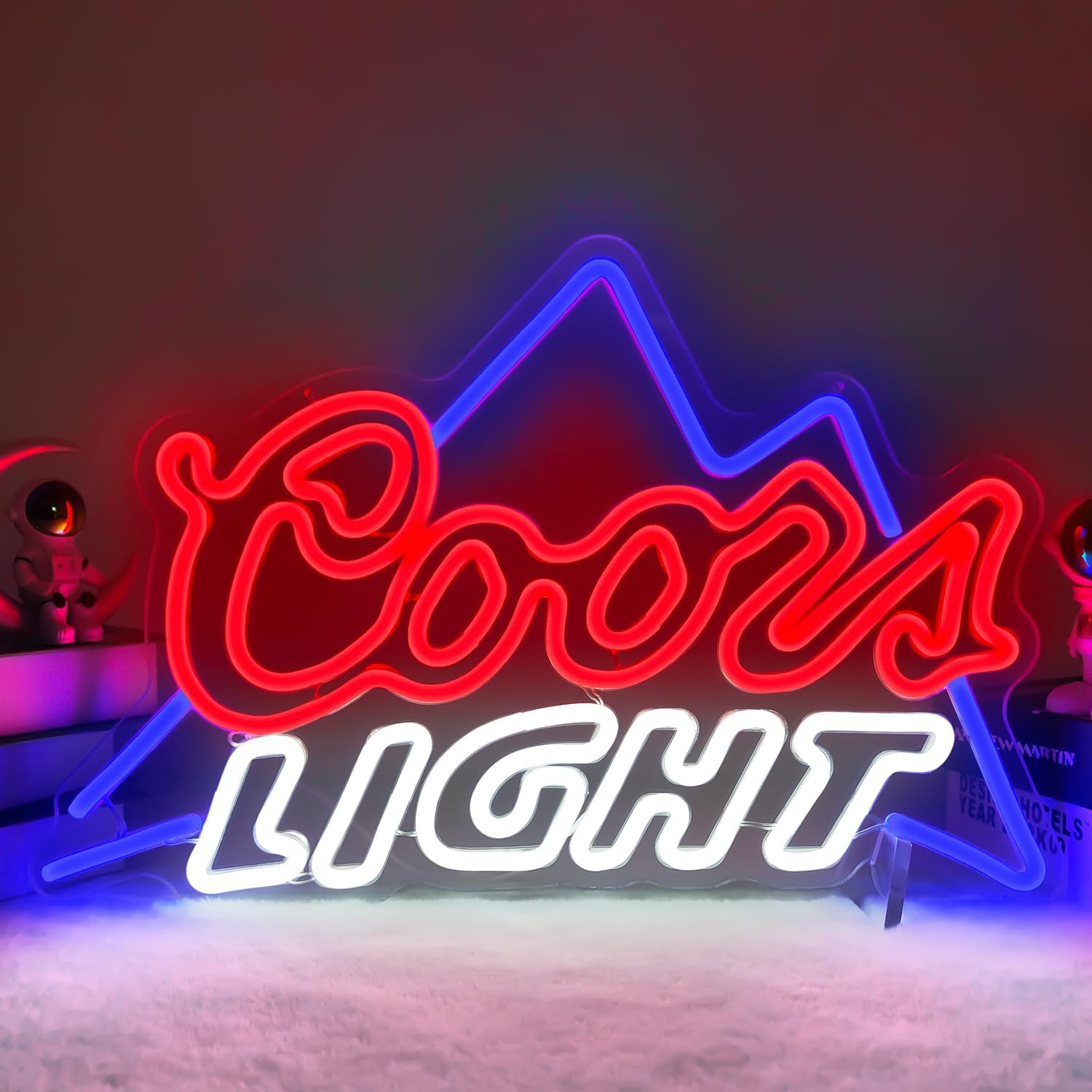 Crs Light Neon Sign Beer Neon Signs for Wall Dimmable Neon Light up ...