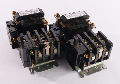 (Lot of 2) General Electric 3 Pole Magnetic Contactor CR306C0** 600V ...