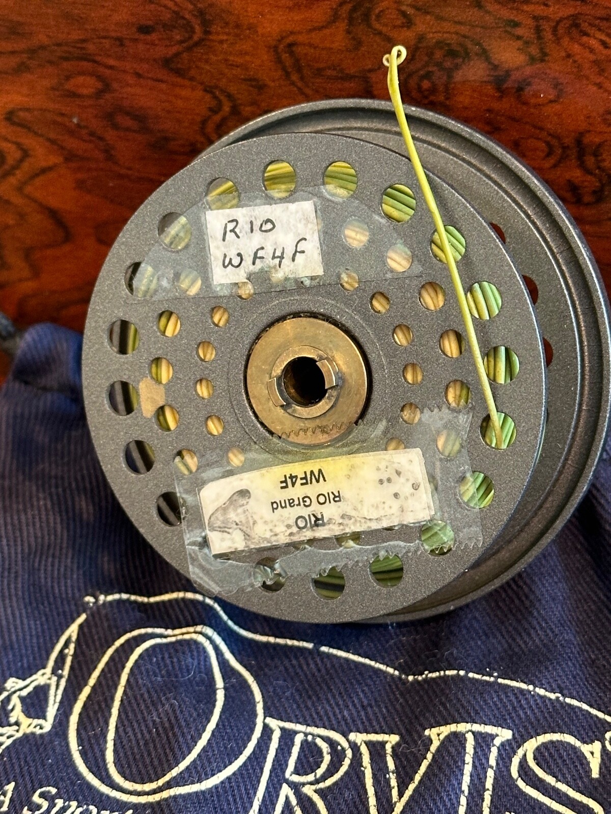 Orvis Battenkill ¾ Spool with WF4 Rio Grand Fly Line Fly Fishing | eBay