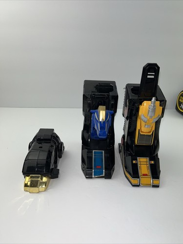 Bandai Power Rangers Deluxe Thunder Megazord Leg Parts Yellow/blue And ...
