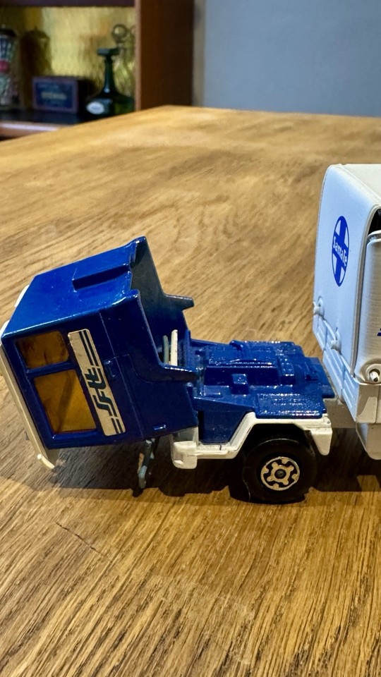Matchbox Superkings K21 Ford Transcontinental Truck Santa Fe Livery ...