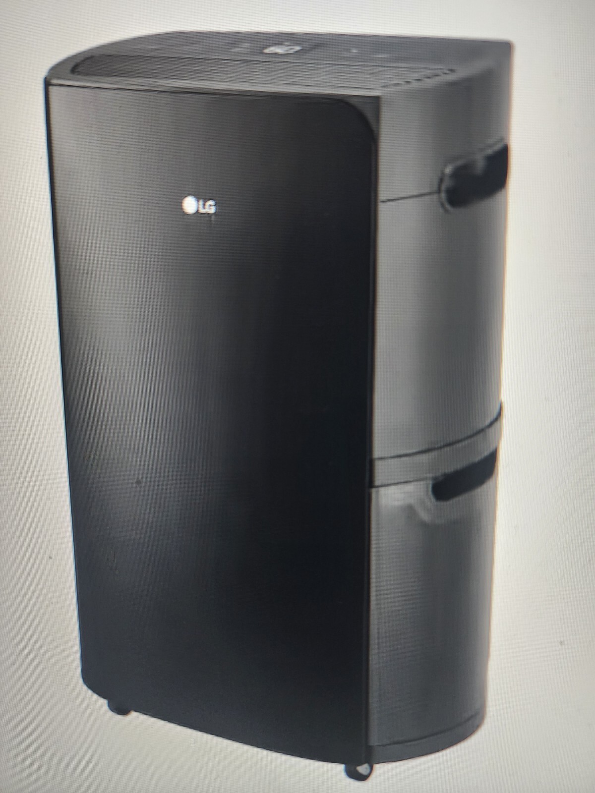 LG PuriCare 50-Pint Dehumidifier with Clear Bucket/Drain Pump, Wi-Fi ...