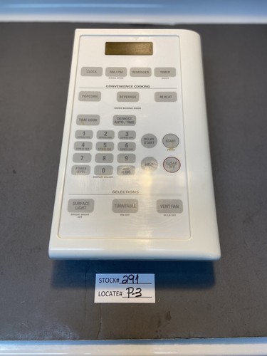 OEM Genuine GE Countertop Microwave Control Board Panel Assembly DE41 ...