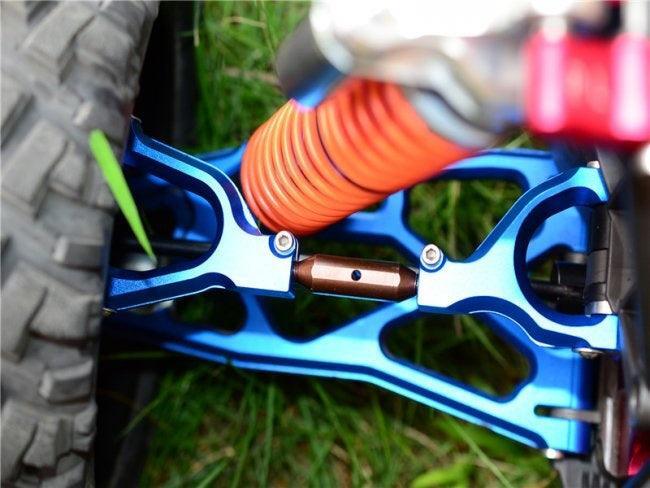 GPM SPRING STEEL ALUMINUM F/R ADJUSTABLE UPPER ARMS TRAXXAS X-MAXX 4X4 ...