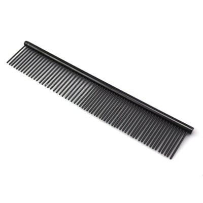ZoCr Stainless Steel Pet Comb for Dogs Cats Pet Grooming Comb with ...