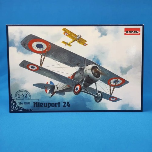 Roden 060 Nieuport 24 1/72 Fighter Aircraft Scale Model Kit World War I ...