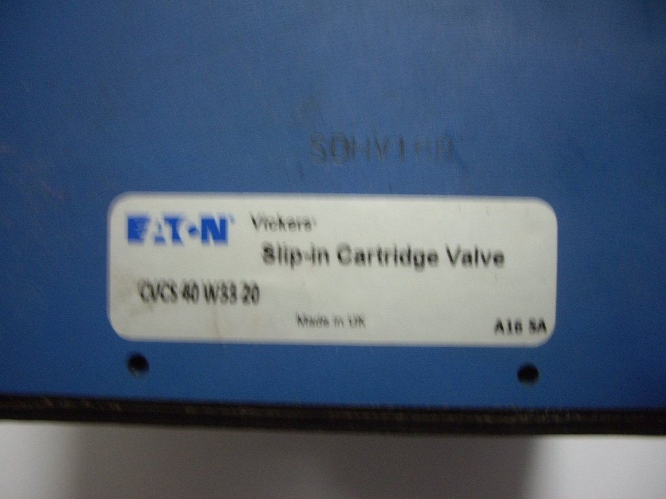 Eaton Vickers CVCS-40-W33-20 846AN00178A / #T R8B 0523 | eBay
