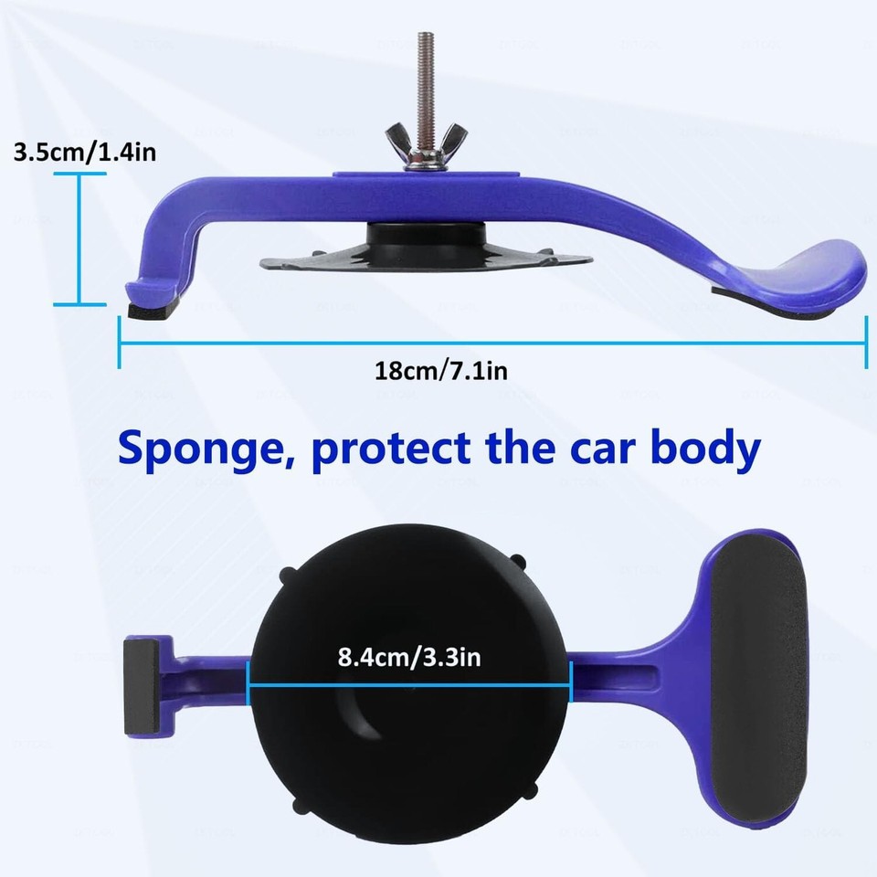 Kuntech 6PCS Suction Cup Clamp ,Clamps Kit for Car Convertible Glass ...