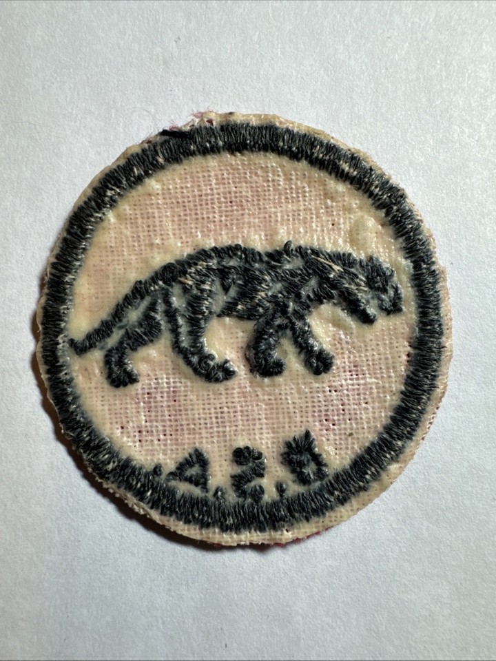 BSA Panther twill plastic back Patrol Emblem Patch | eBay